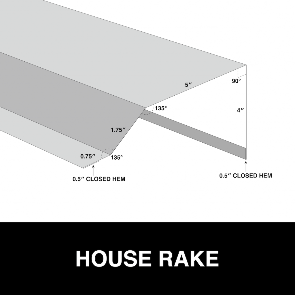 Metal Roofing Trim & Ridge Vents | Eave, Rake and More