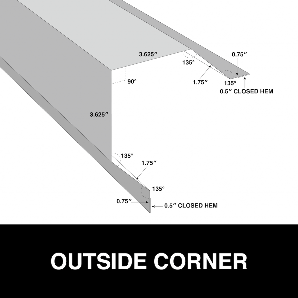 Metal Roofing Trim & Ridge Vents | Eave, Rake and More