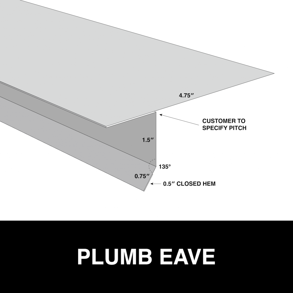 Metal Roofing Trim & Ridge Vents | Eave, Rake and More